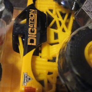 Monster Jam | Toys | Digatron Monster Truck Motorcycle Toy Yellow And ...